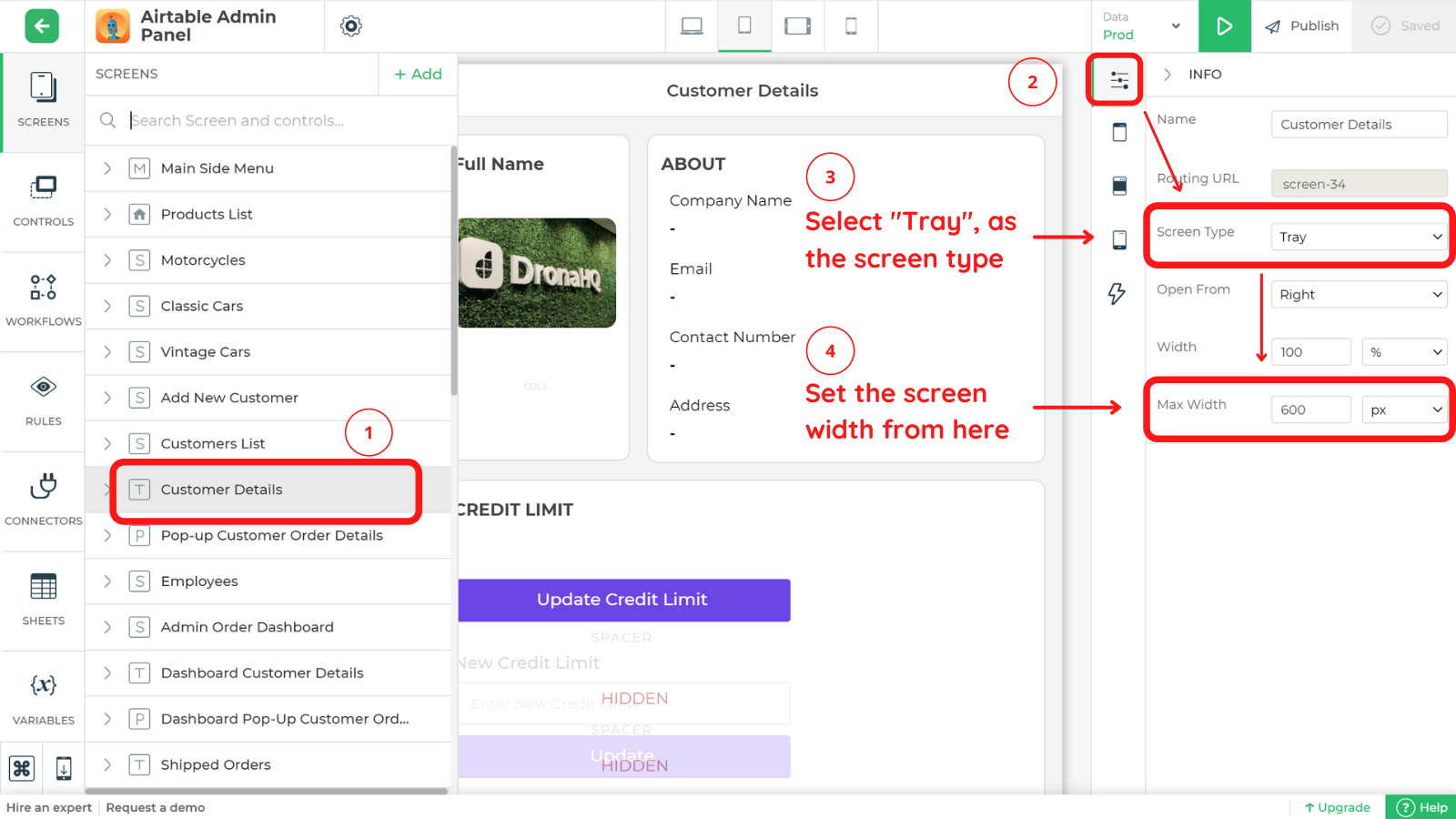 How to build an Admin Panel on top of Airtable - DronaHQ
