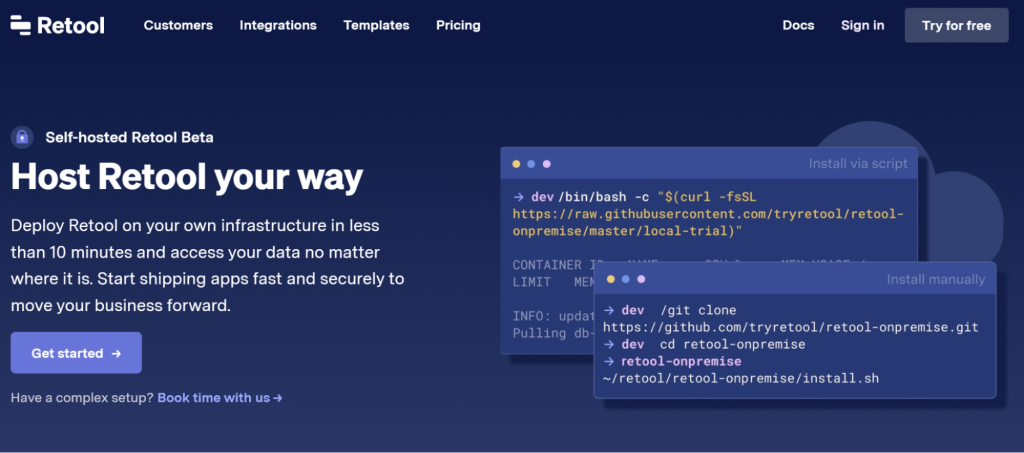 Retool Self-Hosted - Review, features, limitations, alternatives