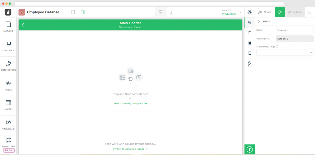 Building a snowflake dashboard - DronaHQ