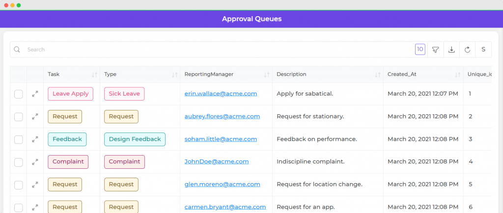Making the Table Grid control more interactive with new enhancements - DronaHQ