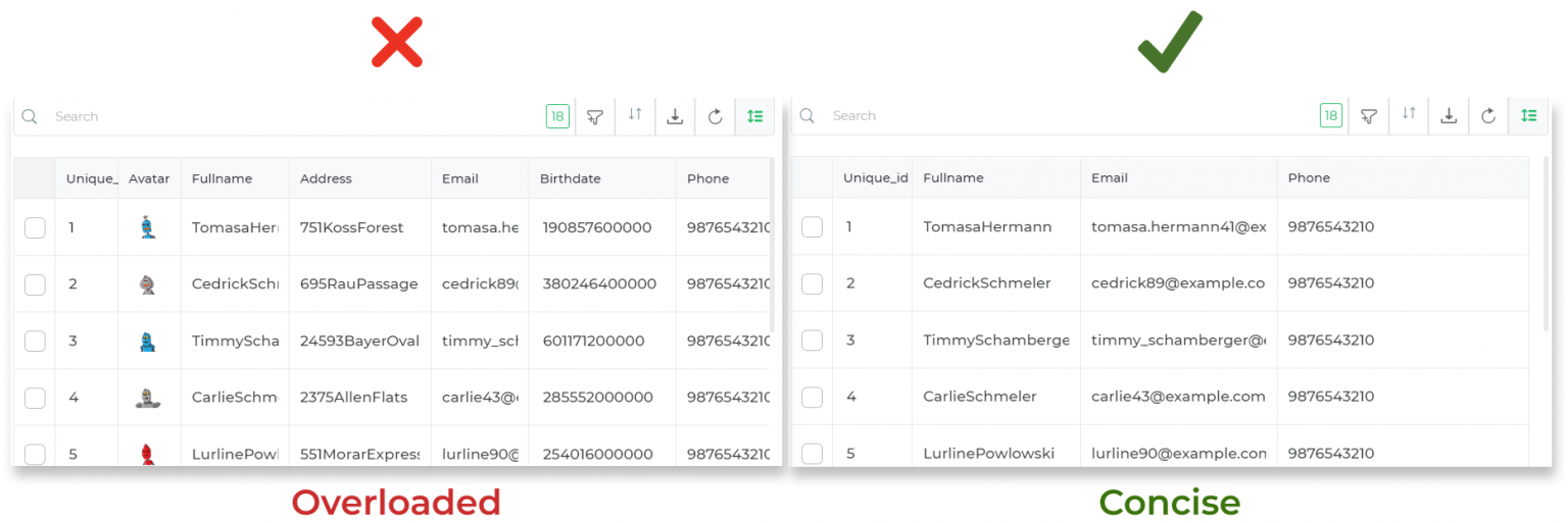 9 Creative Table UI Design Tips You Should Know
