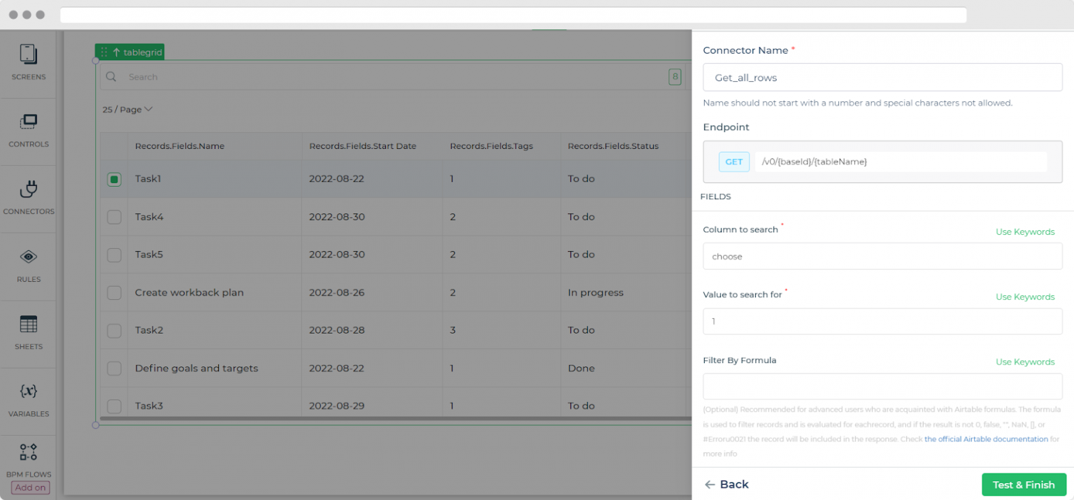 Flexibly create Airtable Reports for your use case