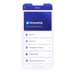 Internal tool UI design - DronaHQ