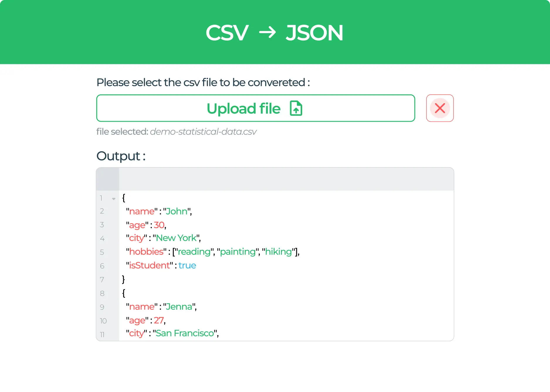 CSV To JSON Converter Powerful Developer Utilities DronaHQ