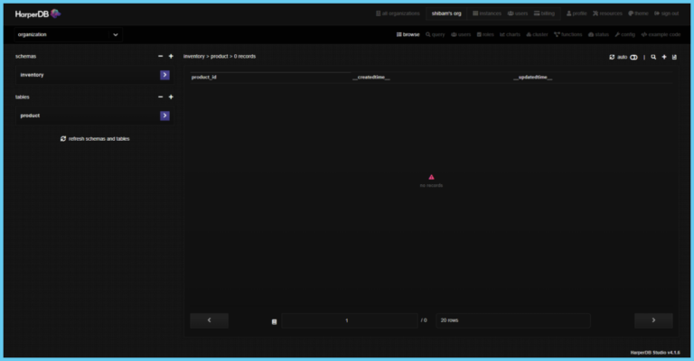 Building an inventory tool using DronaHQ and HarperDB - DronaHQ