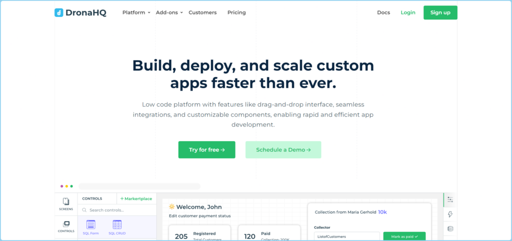 Exploring DronaHQ alternatives: Top 7 low code platforms - DronaHQ