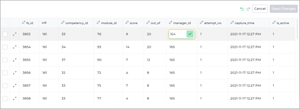 React Native table vs DronaHQ table - DronaHQ low code platform
