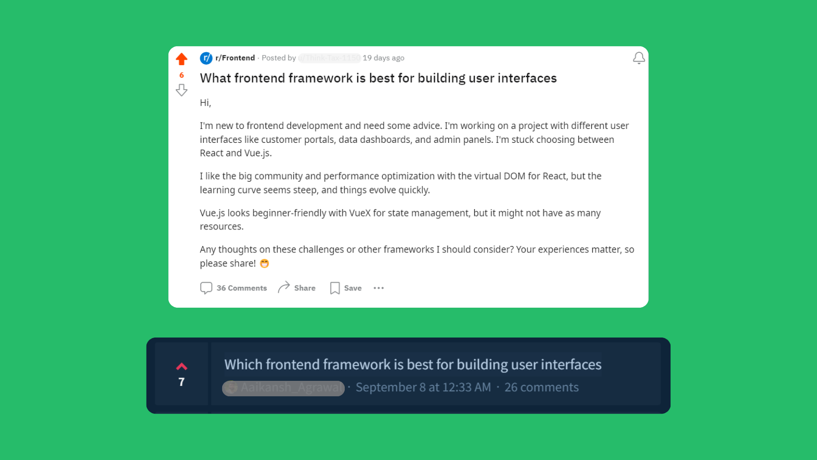 5 Best Frontend Frameworks for Building User Interfaces - DronaHQ