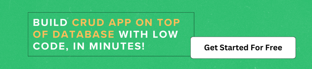 What is a CRUD app and how do you build one? - DronaHQ