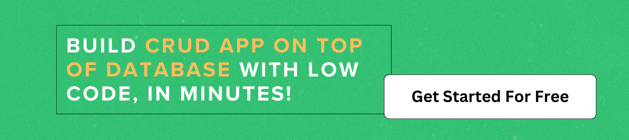 What is a CRUD app and how do you build one? - DronaHQ